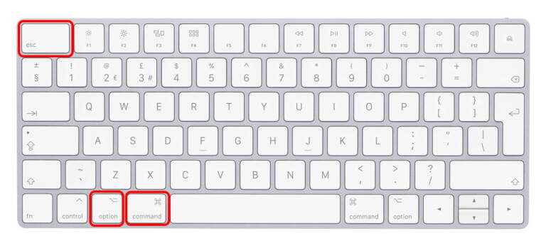 Ecco l'equivalente di CTRL ALT CANC su Mac per uscire dai programmi
